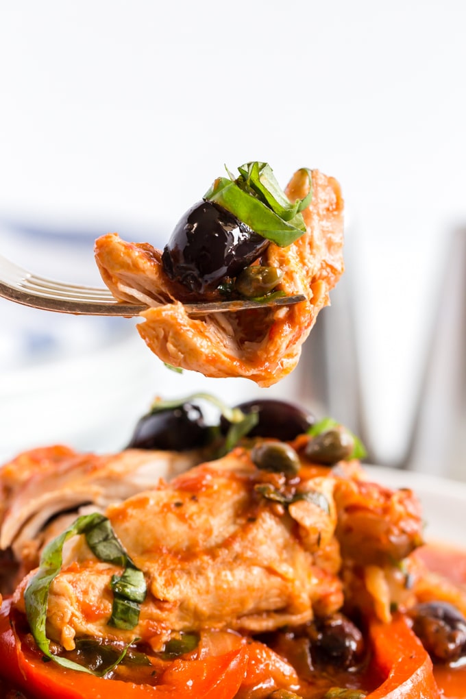 Instant Pot Chicken Cacciatore Recipe | Lemon Blossoms