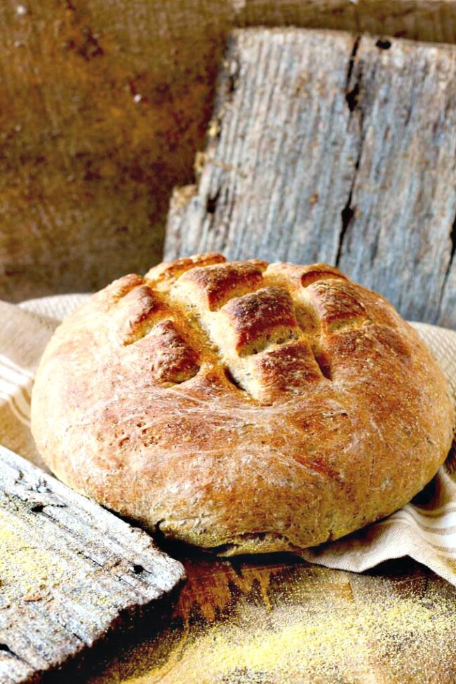 Bauernbrot German Farmer's Bread- Lemon Blossoms