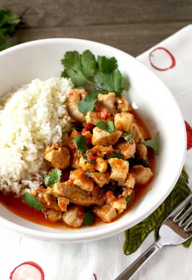 Southwestern Chicana Chicken - Lemon Blossoms