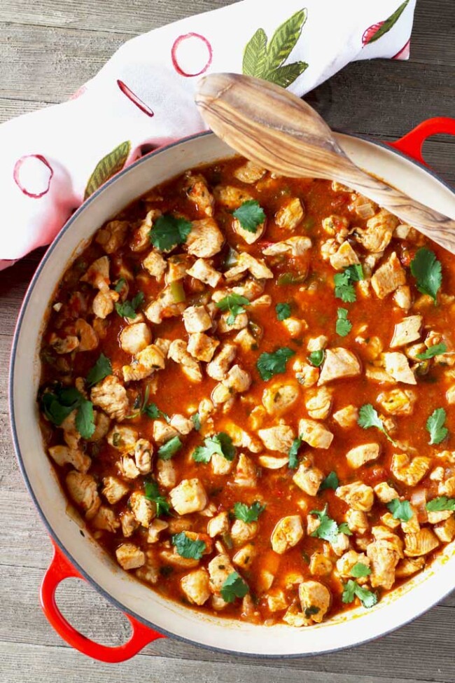 Southwestern Chicana Chicken - Lemon Blossoms