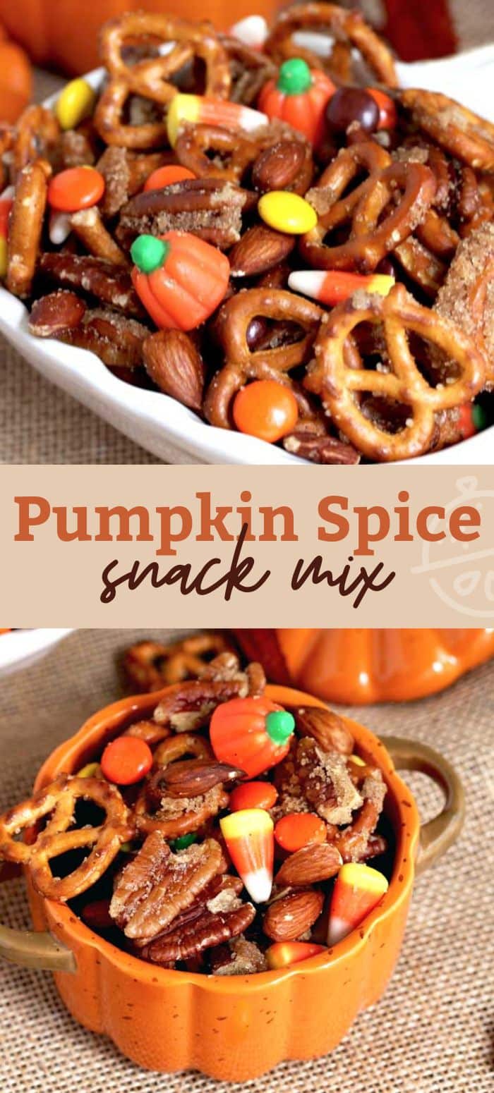 Pumpkin Spice Snack Mix - Lemon Blossoms
