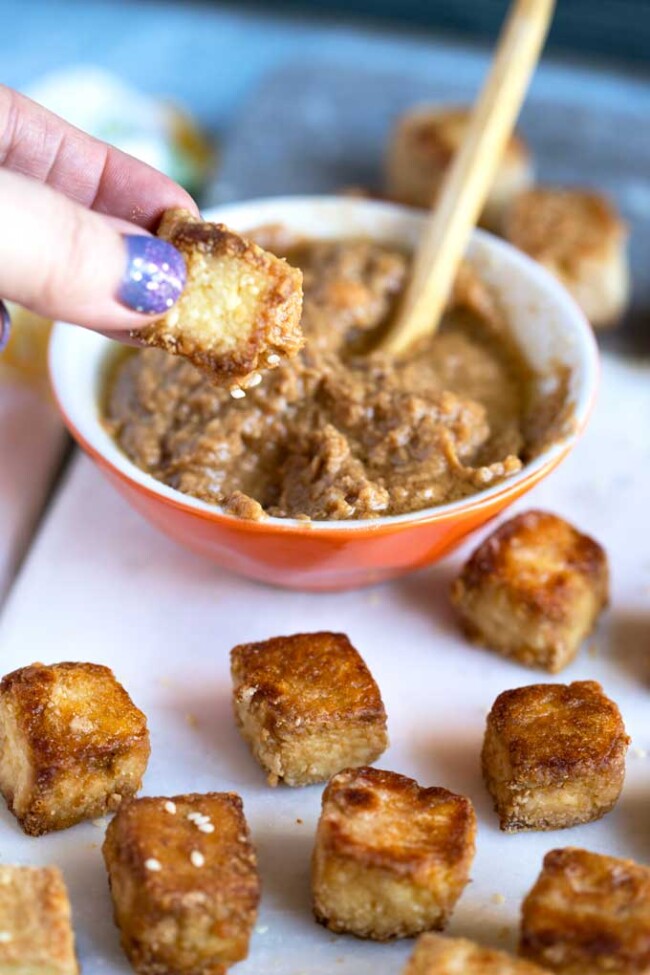 Baked Crispy Tofu Recipe - Lemon Blossoms