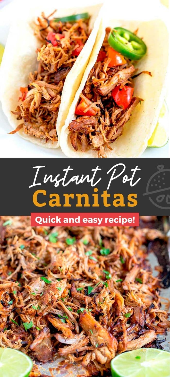 Instant Pot Carnitas Recipe | Lemon Blossoms