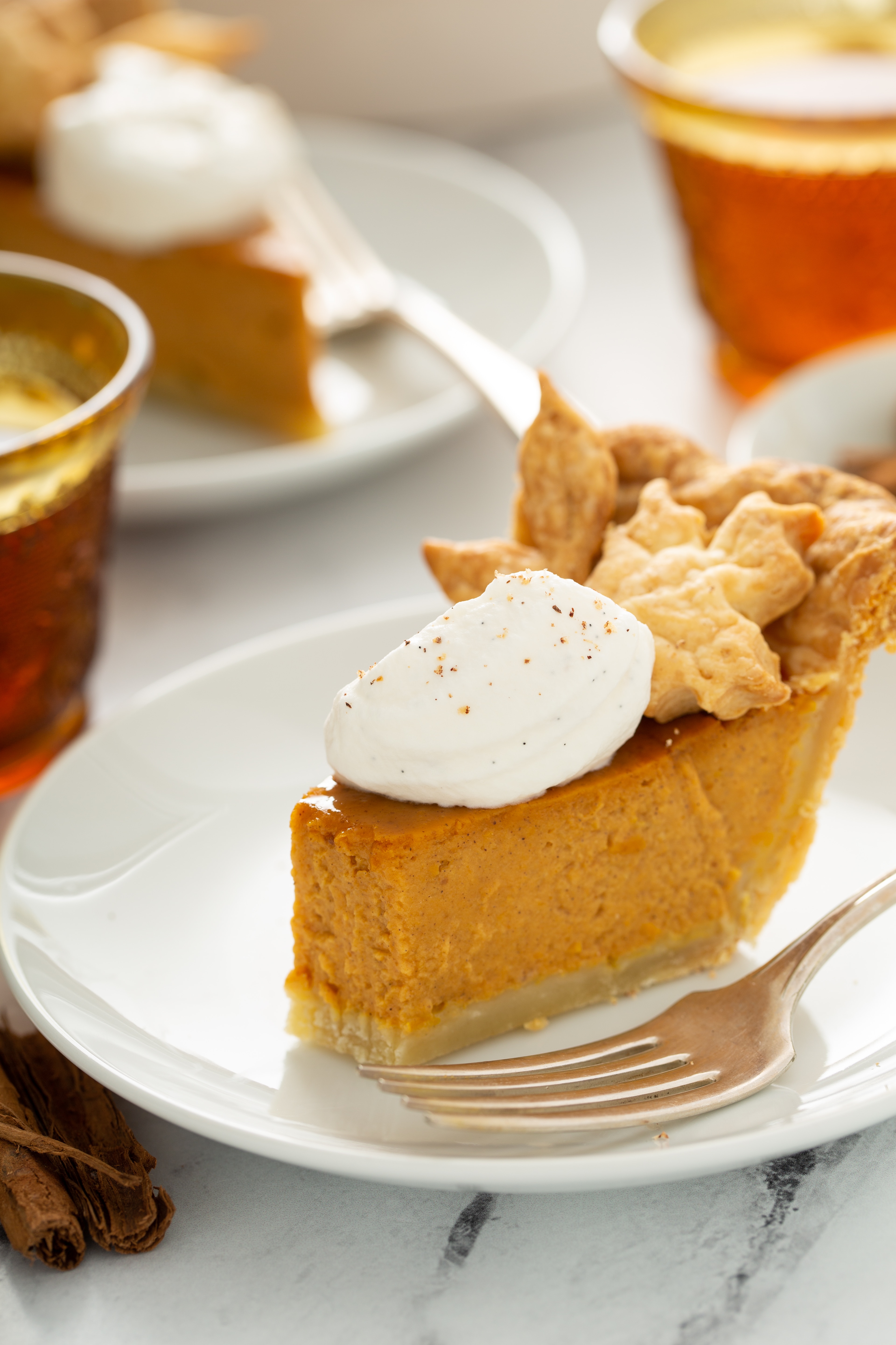 Homemade Pumpkin Pie - Lemon Blossoms