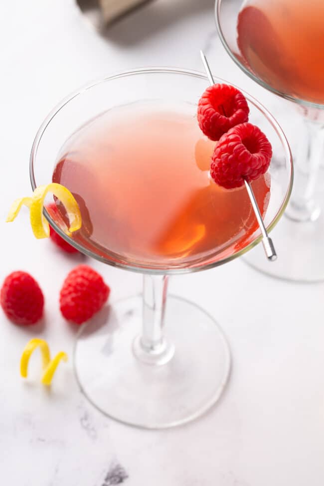 French Martini Cocktail Recipe | Lemon Blossoms