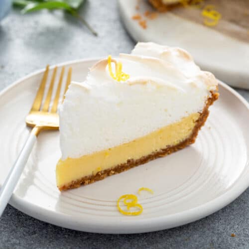 Creamy Lemon Pie - Lemon Blossoms