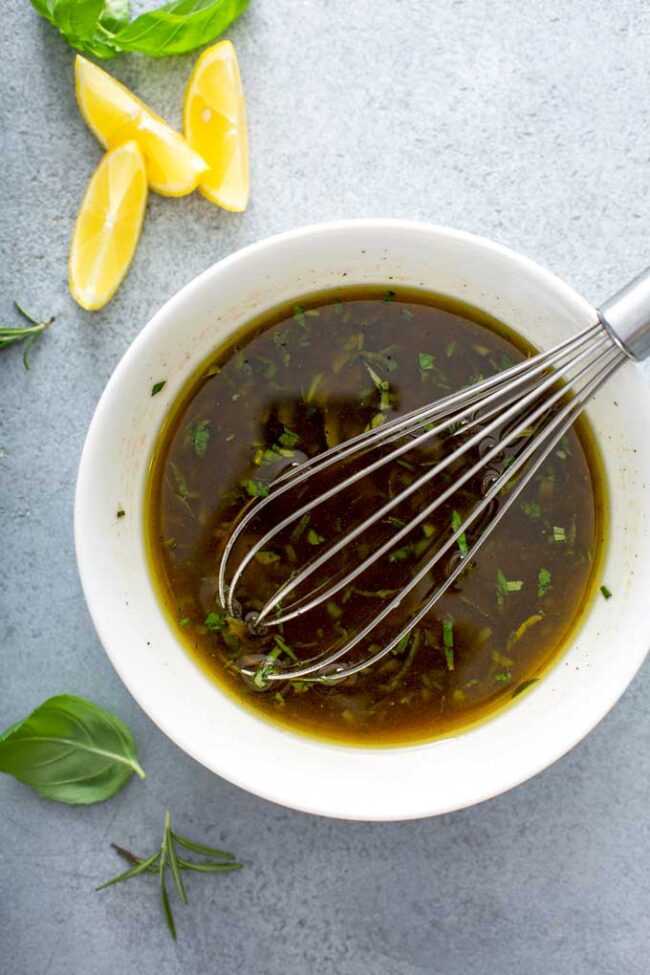 Balsamic Chicken Marinade (for Grilling / Pan Searing) - Lemon Blossoms