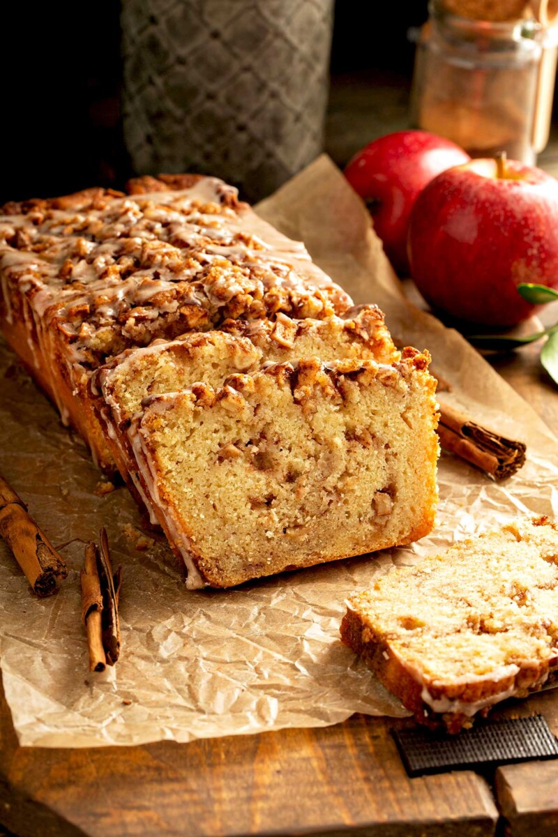 Best Cinnamon Apple Bread - Lemon Blossoms