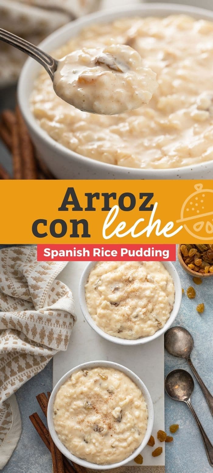 Arroz con Leche (Spanish Rice Pudding) - Lemon Blossoms
