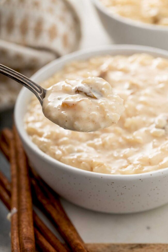 Arroz con Leche (Spanish Rice Pudding) - Lemon Blossoms
