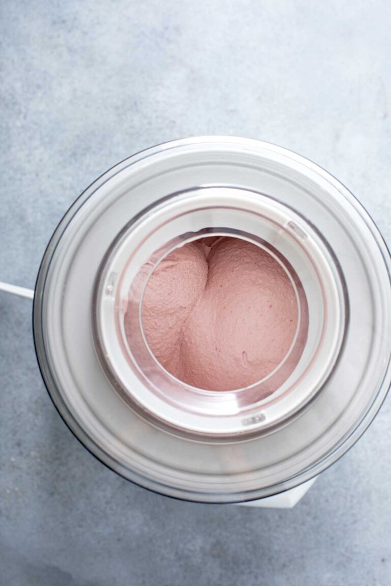 Raspberry Ice Cream - Lemon Blossoms