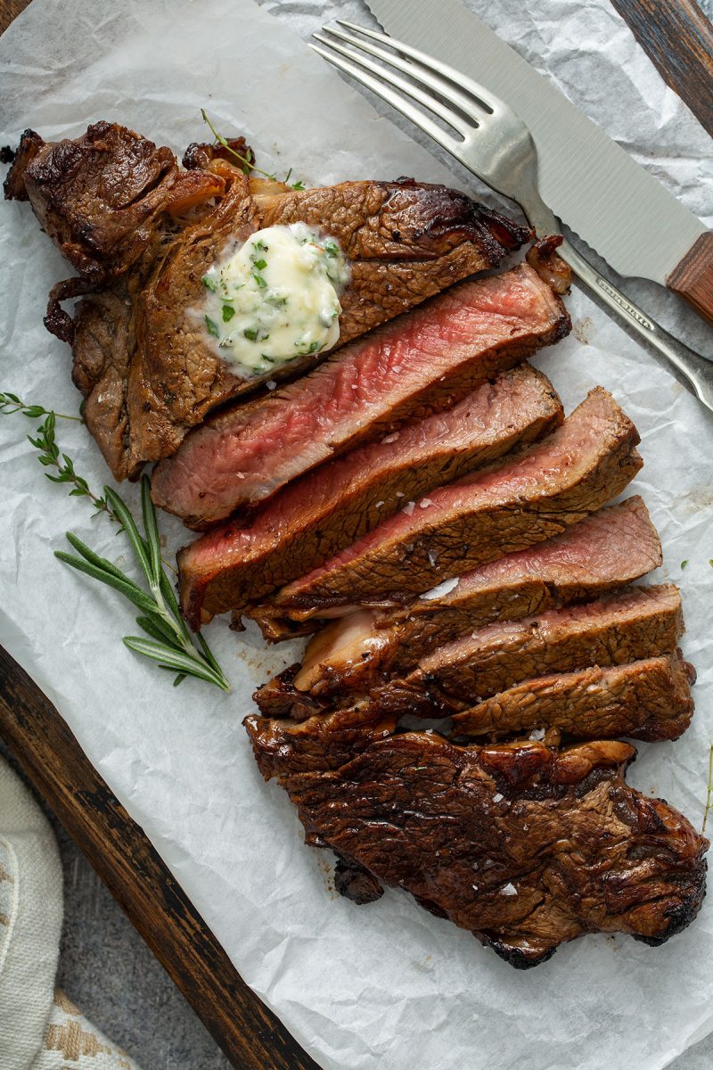 Pan Seared Steak (How to Cook the Perfect Steak) - Lemon Blossoms