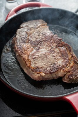 Pan Seared Steak (How to Cook the Perfect Steak) - Lemon Blossoms