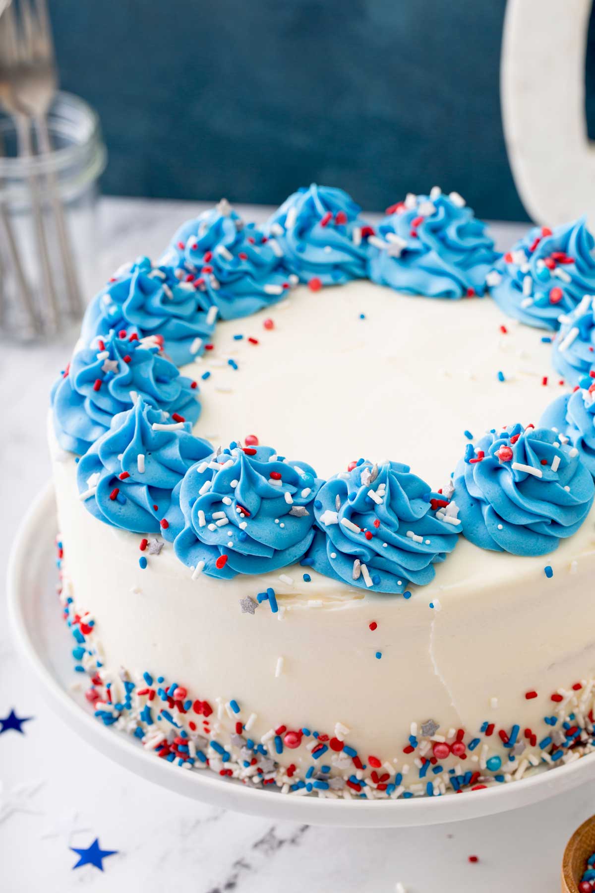 Red White And Blue Frosting