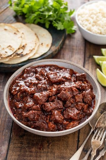 Carne Adovada (New Mexico Red Chile Pork) | Lemon Blossoms