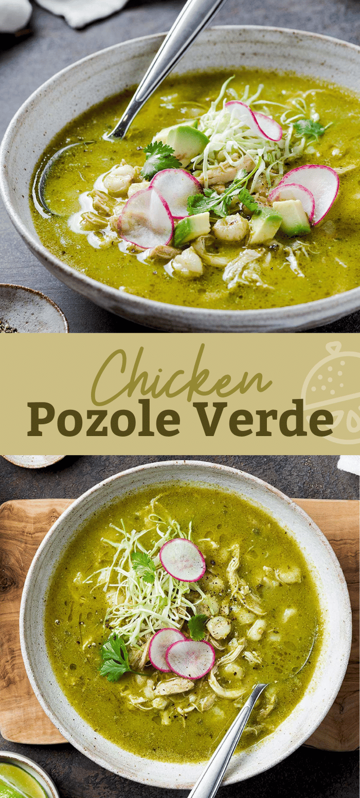 Chicken Pozole Verde: A flavorful Mexican Comfort Food - Lemon Blossoms