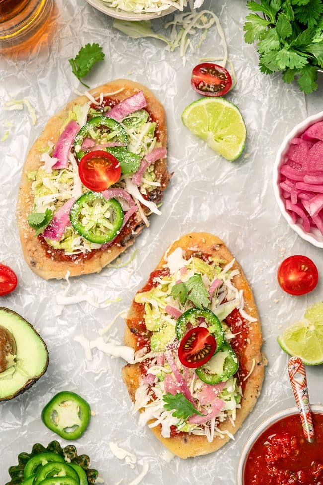 Mexican Bean and Cheese Tlacoyos | Lemon Blossoms