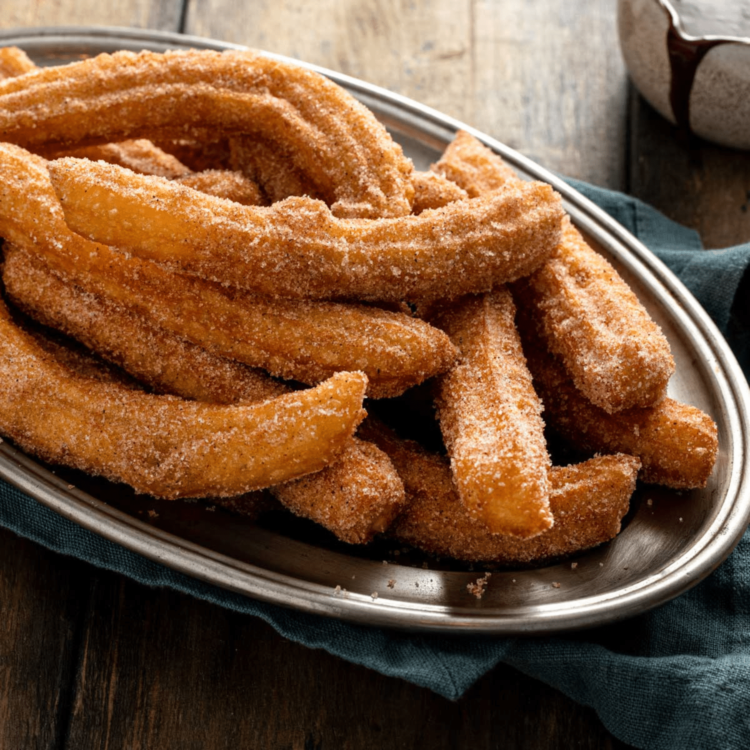 Churros con Chocolate - Lemon Blossoms
