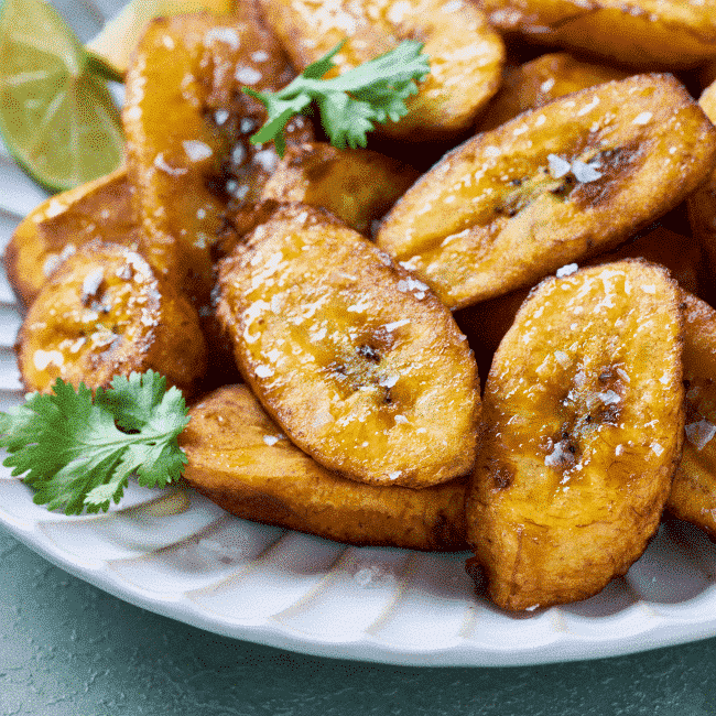 Fried Sweet Plantains (Maduros) - Lemon Blossoms