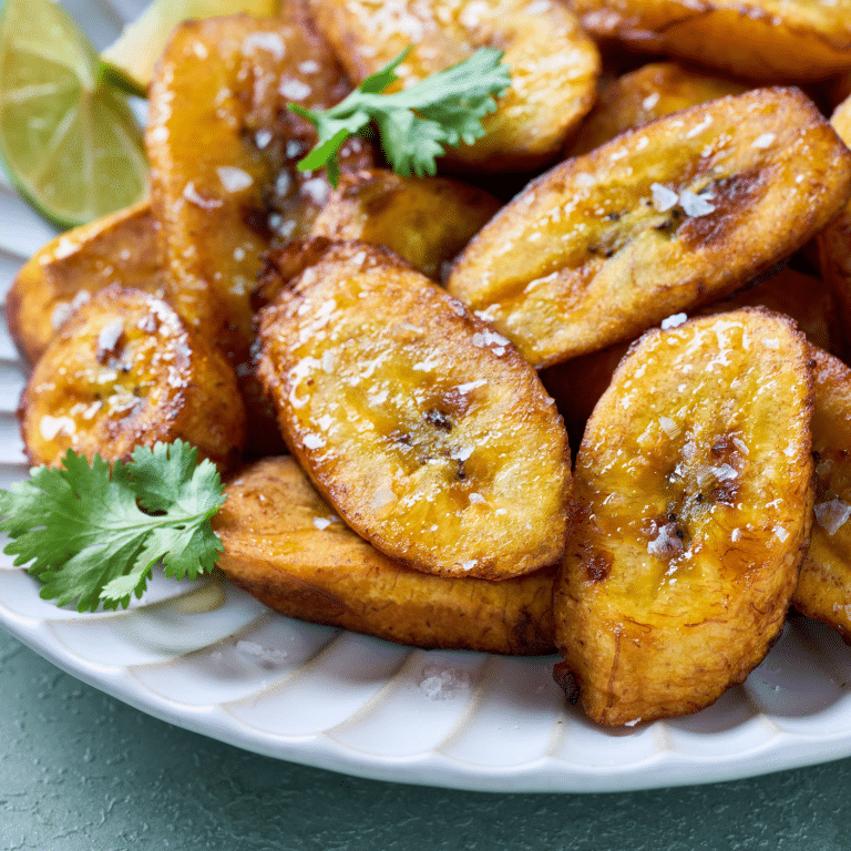 Fried Sweet Plantains (Maduros) - Lemon Blossoms