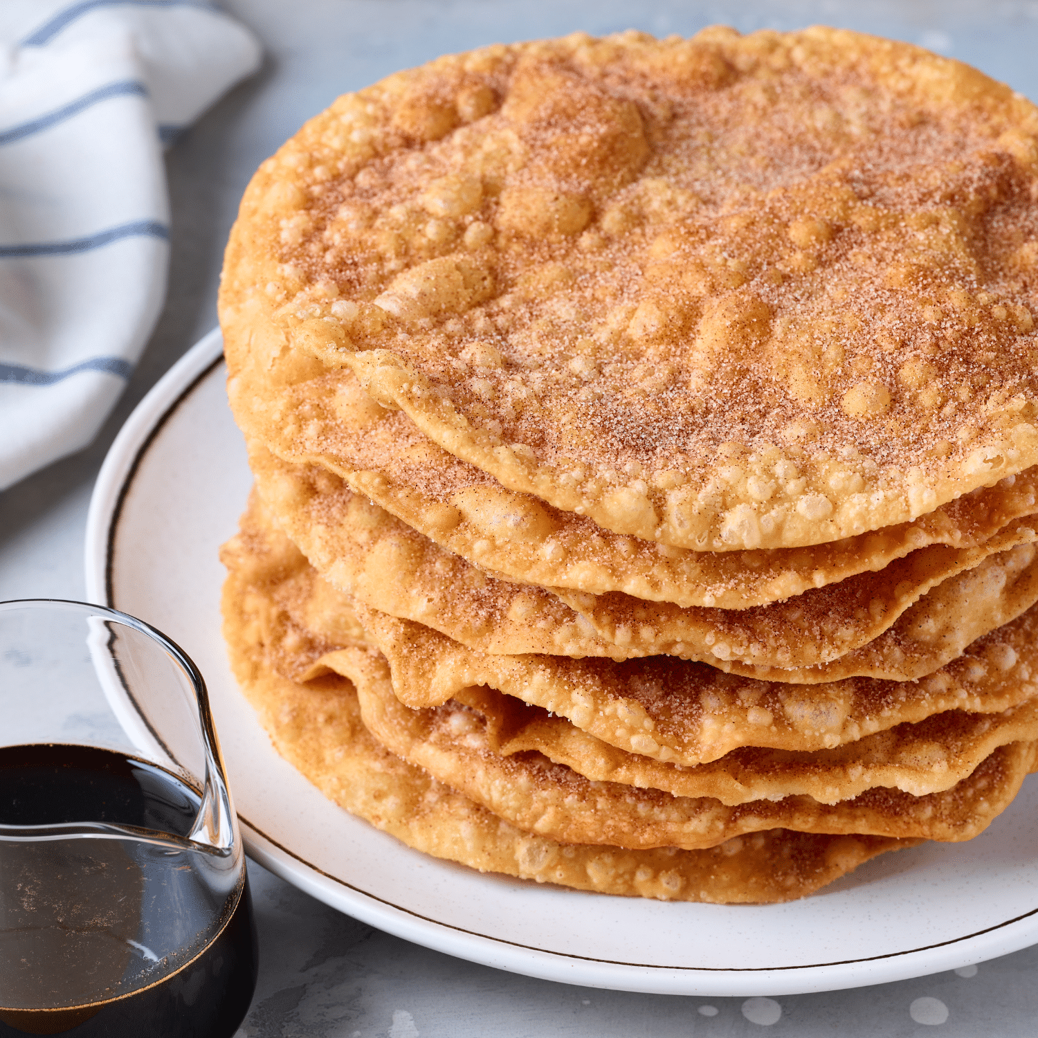Mexican Buñuelos - Lemon Blossoms