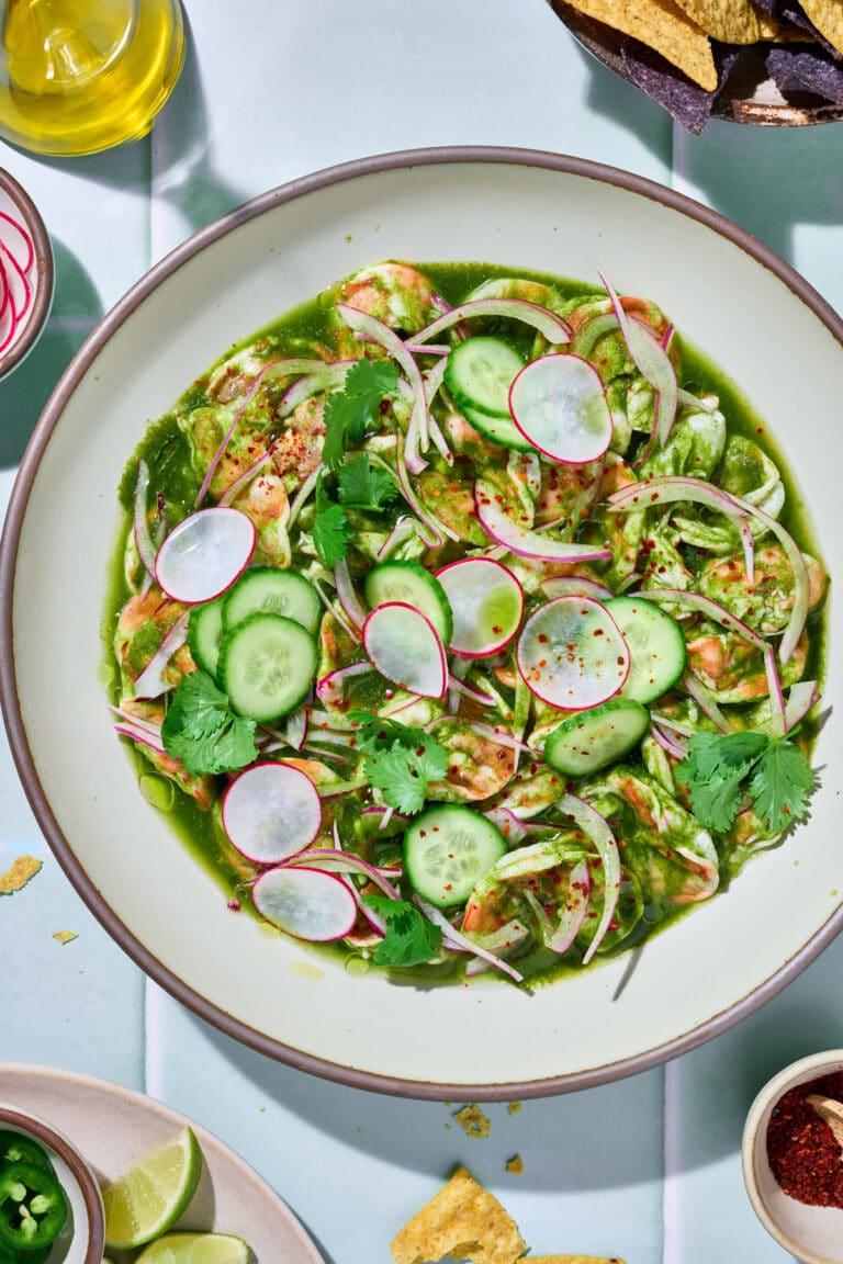 Aguachile Recipe (Shrimp) - Lemon Blossoms