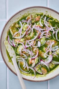 Aguachile Recipe (Shrimp) - Lemon Blossoms
