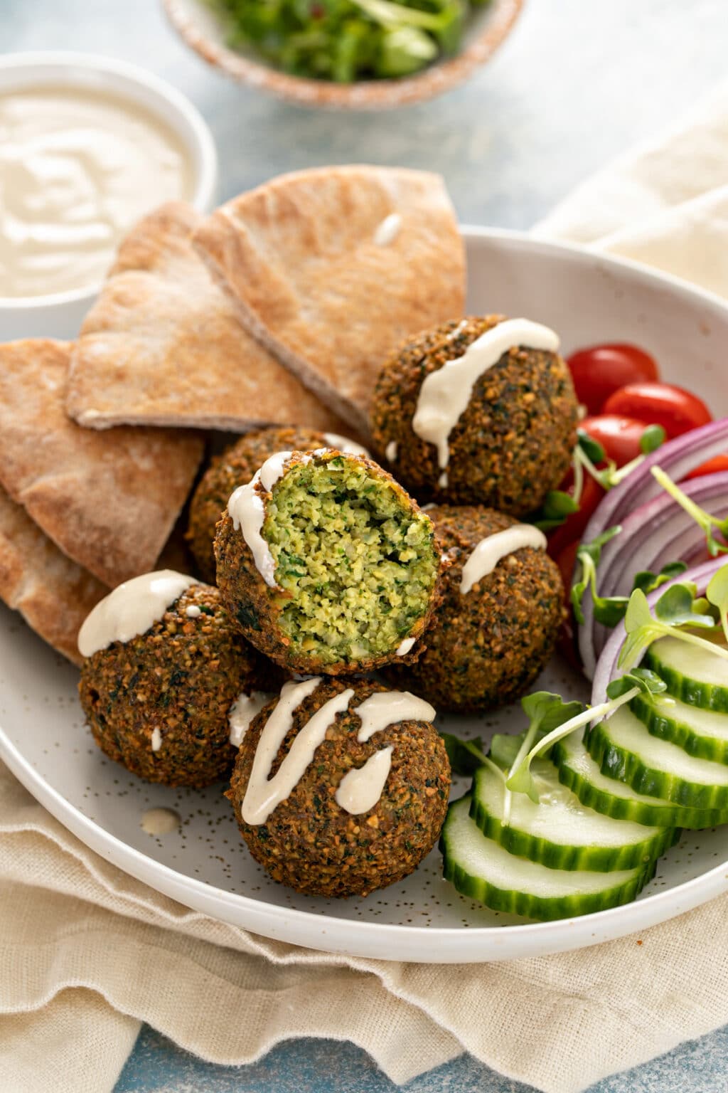 How to Make Falafel (Fried or Baked) - Lemon Blossoms