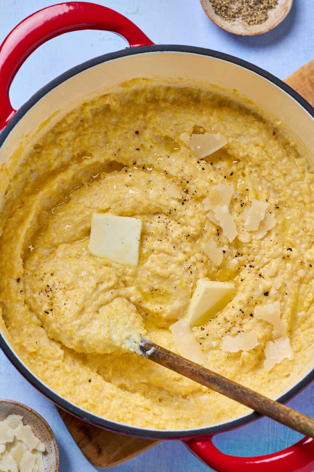 Creamy Polenta - Lemon Blossoms
