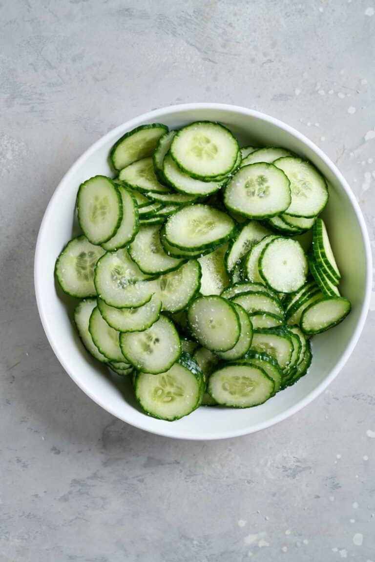 Asian Cucumber Salad (Sunomono) - Lemon Blossoms