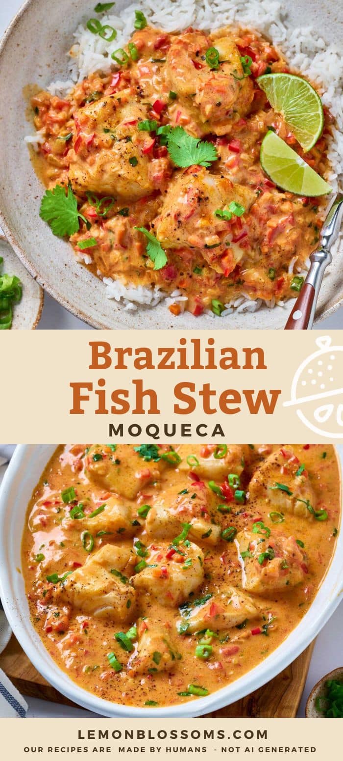 Brazilian Fish Stew (Moqueca) - Lemon Blossoms